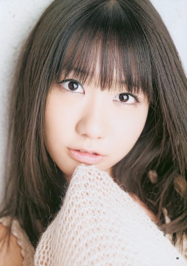 AKB48's Kashiwagi Yuki turns winter into spring for "Young Jump ...