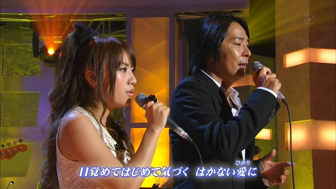 AKB48's Takahashi Minami performs duet with Tokunaga Hideaki on "Shin ...