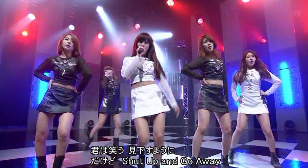4minute performs "Ready Go" on Music Fair | tokyohive
