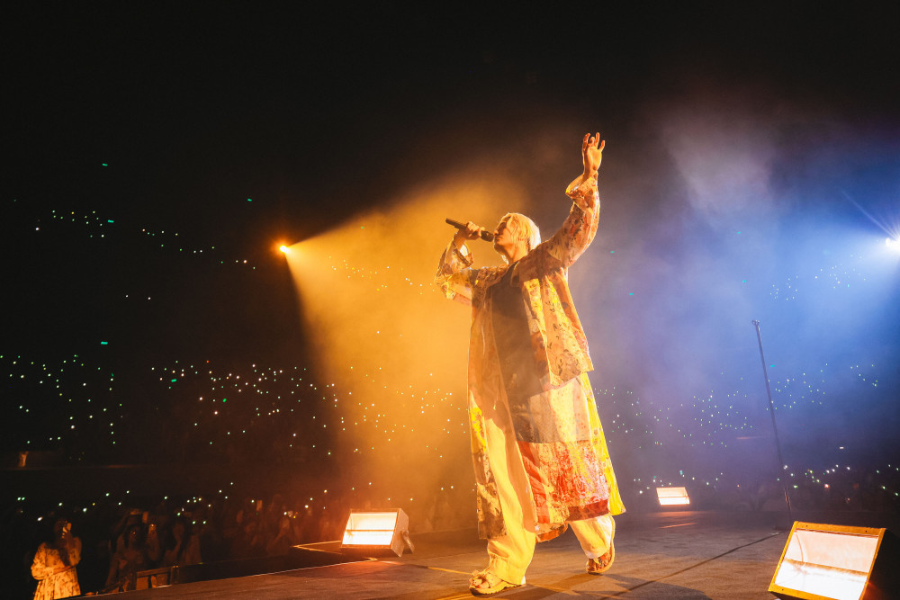Photos at Fujii Kaze's successful live show in Manila, Philippines ...